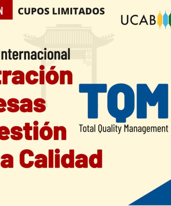 Diplomado con Certificación Internacional en TQM | Japan Training Center LatAm (JATCELA)
